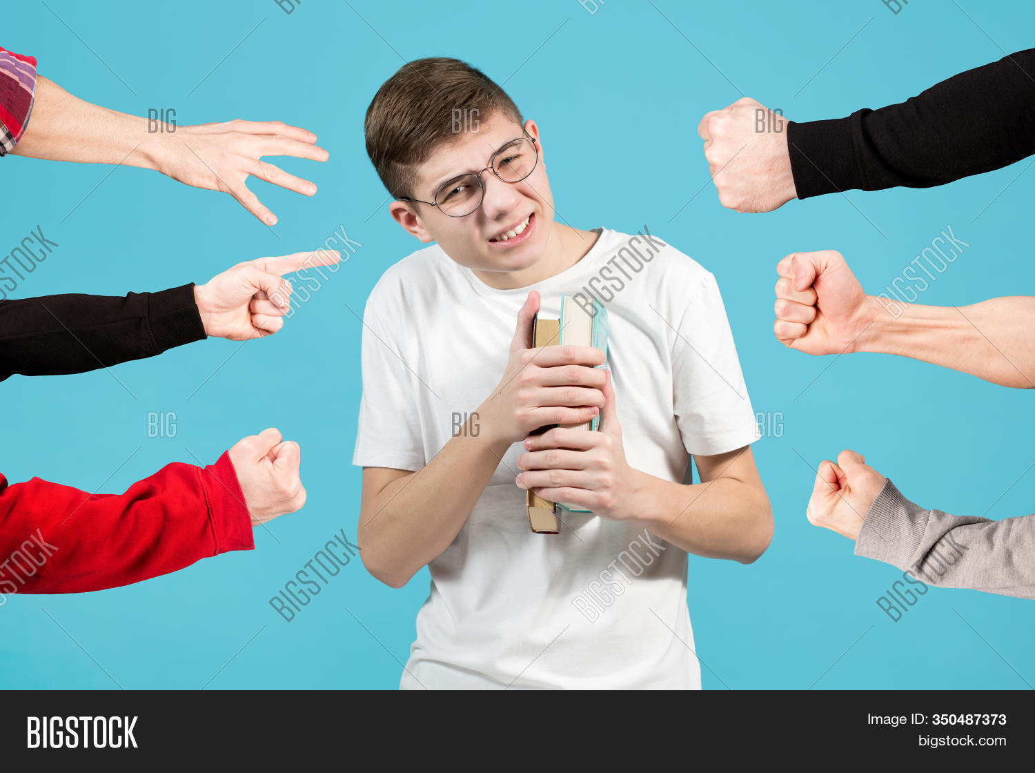 Nerd Fear Caution Image & Photo (Free Trial) | Bigstock