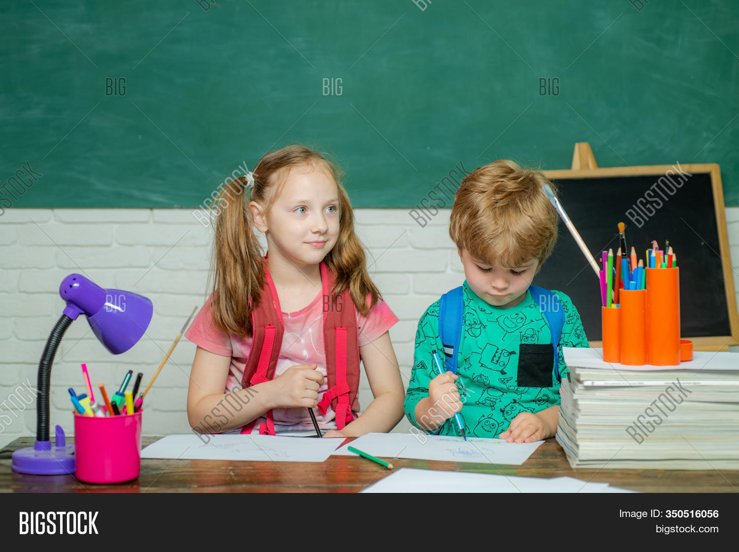 Back School. Kids Image & Photo (Free Trial) | Bigstock