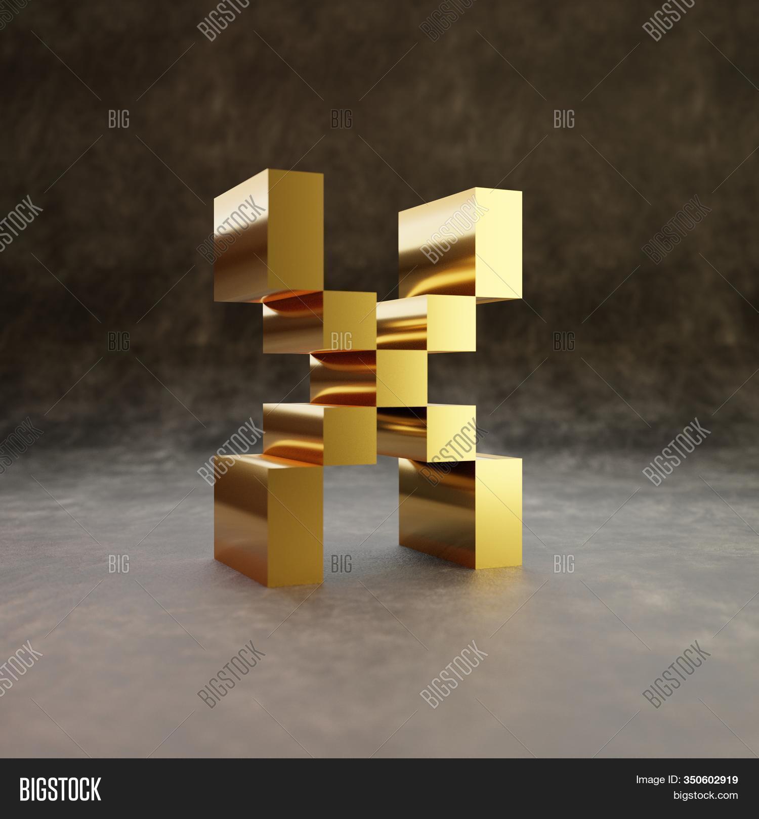 Pixel Letter X Image & Photo (Free Trial) | Bigstock