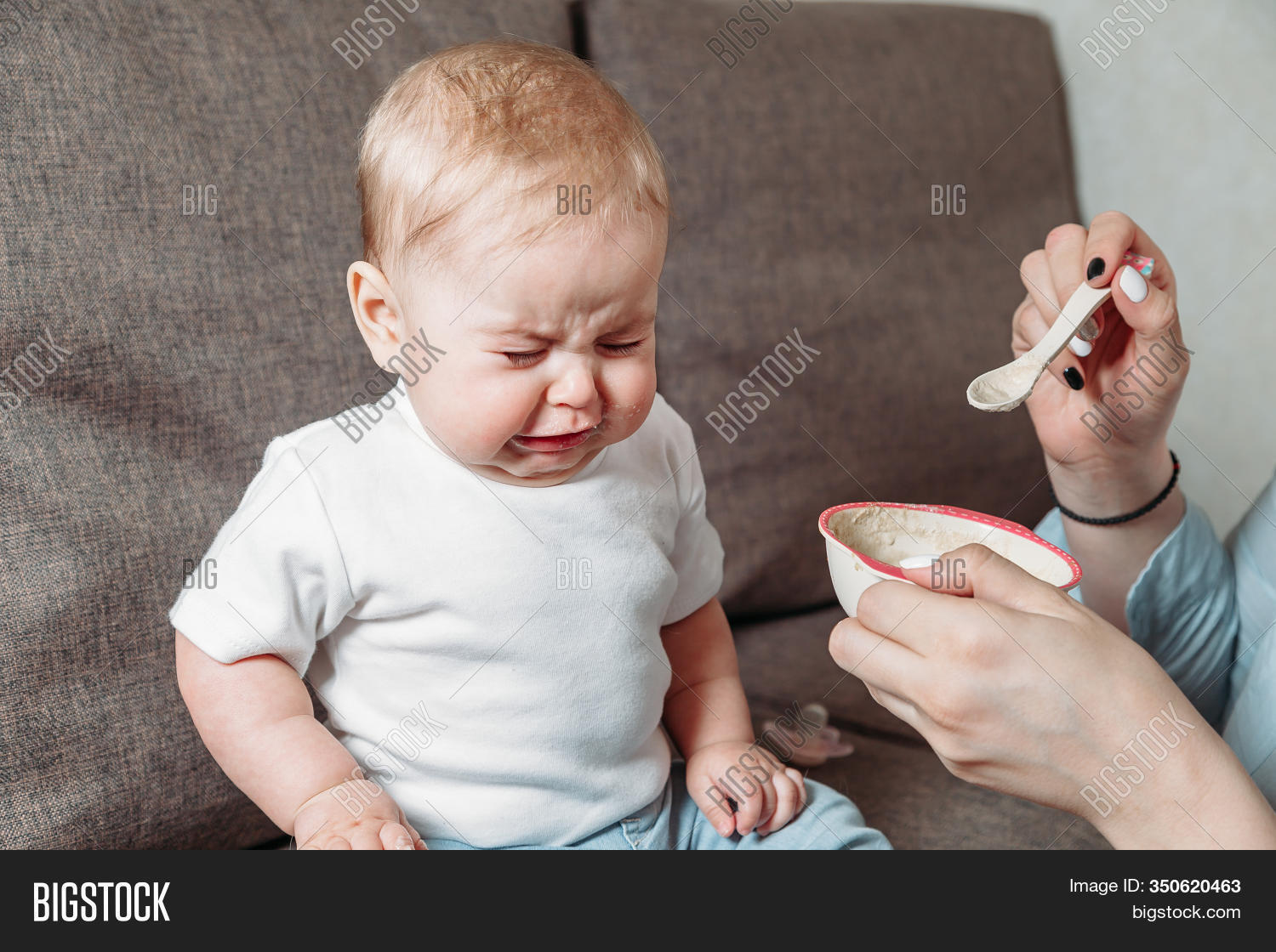 Little Child Refuses Image & Photo (Free Trial) | Bigstock