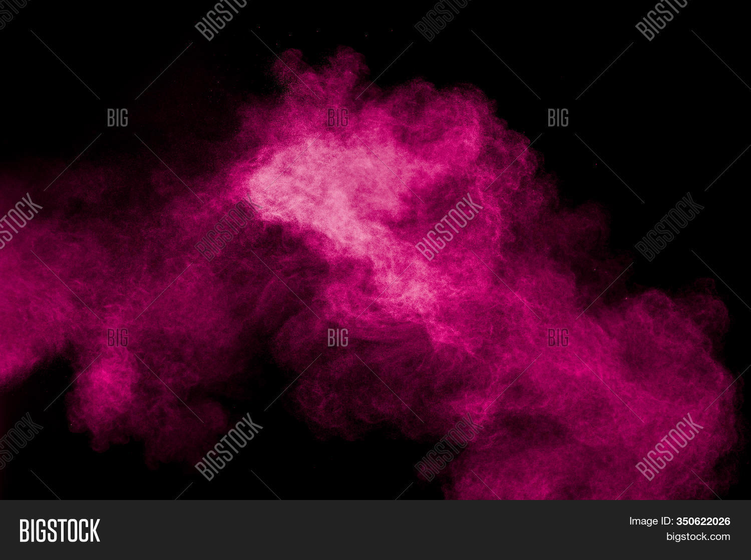 Pink Powder Explosion Image & Photo (Free Trial) | Bigstock