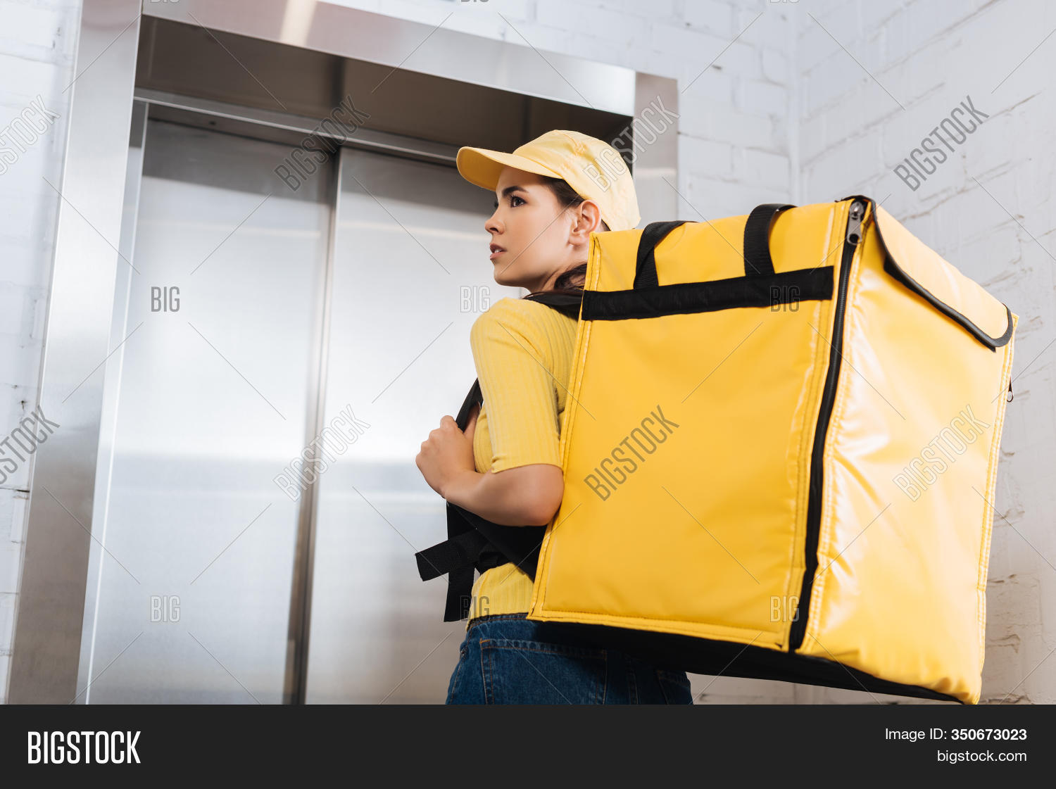 Back View Courier Image & Photo (Free Trial) | Bigstock