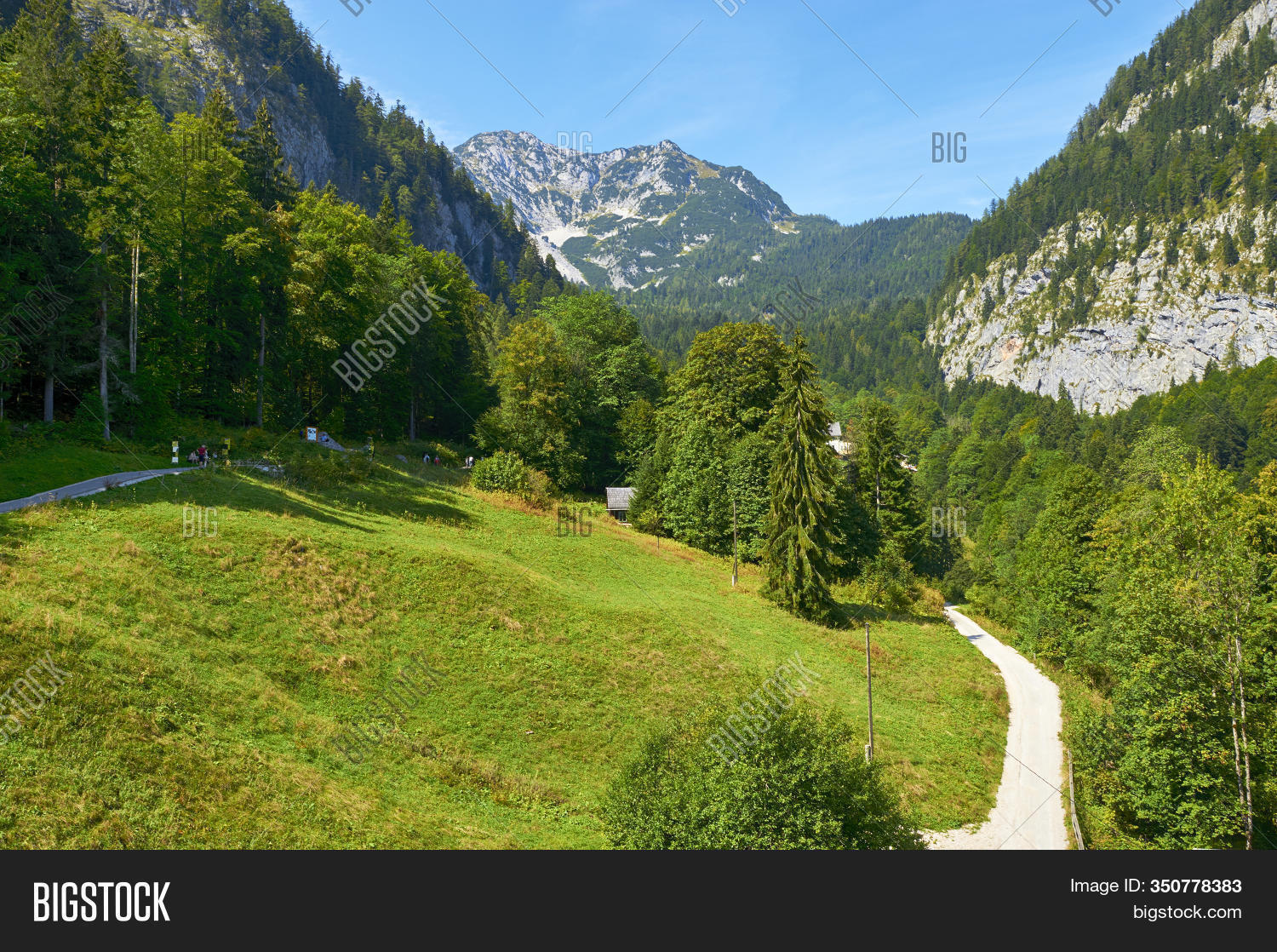 Alpine Landscape On Image & Photo (Free Trial) | Bigstock