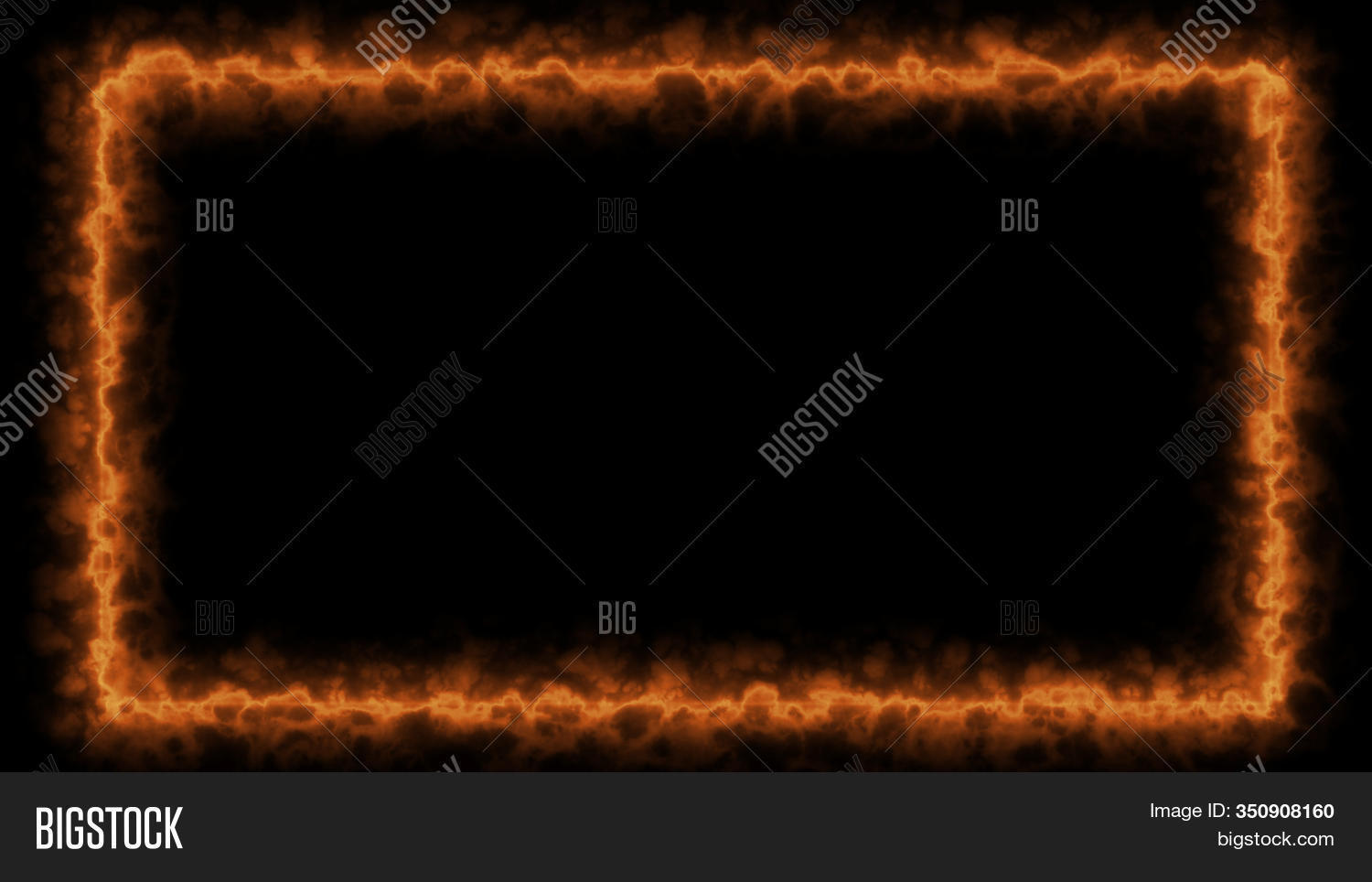 Empty Frame Fire Image & Photo (Free Trial) | Bigstock