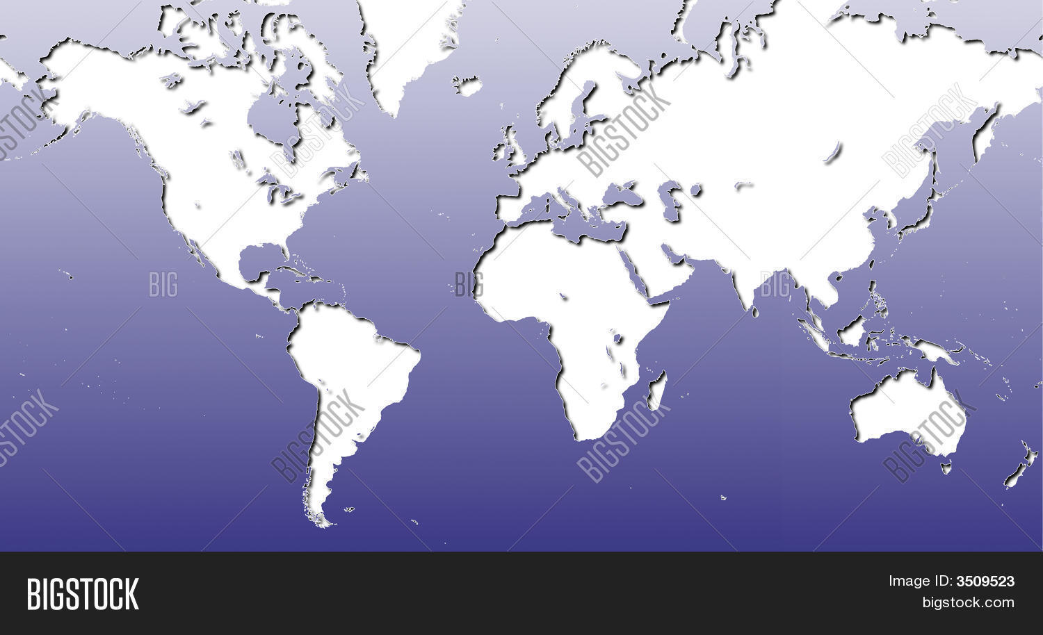 World Map Mercator Image & Photo (Free Trial) | Bigstock