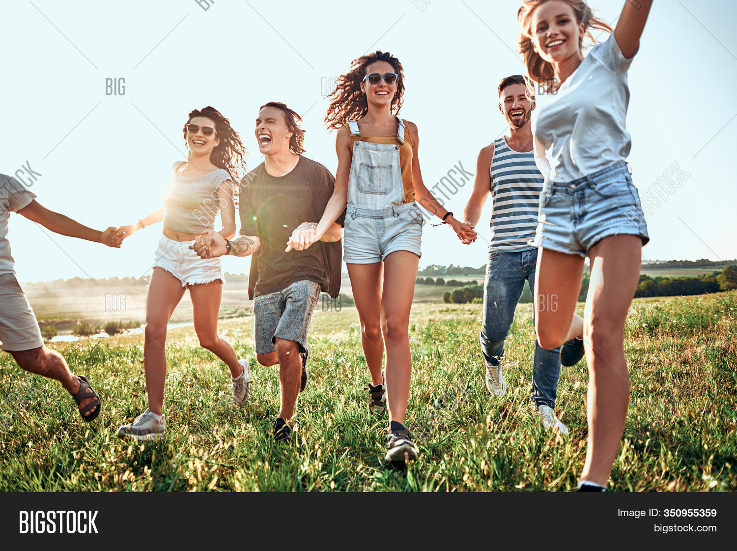 Happy Friends Having Image & Photo (Free Trial) | Bigstock