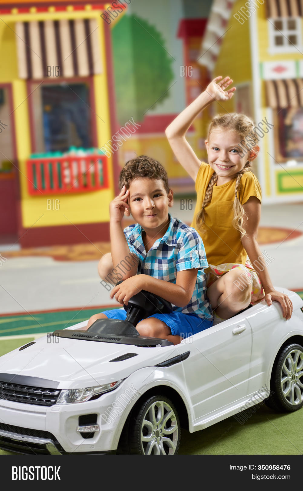 Two Kids Having Fun Image & Photo (Free Trial) | Bigstock