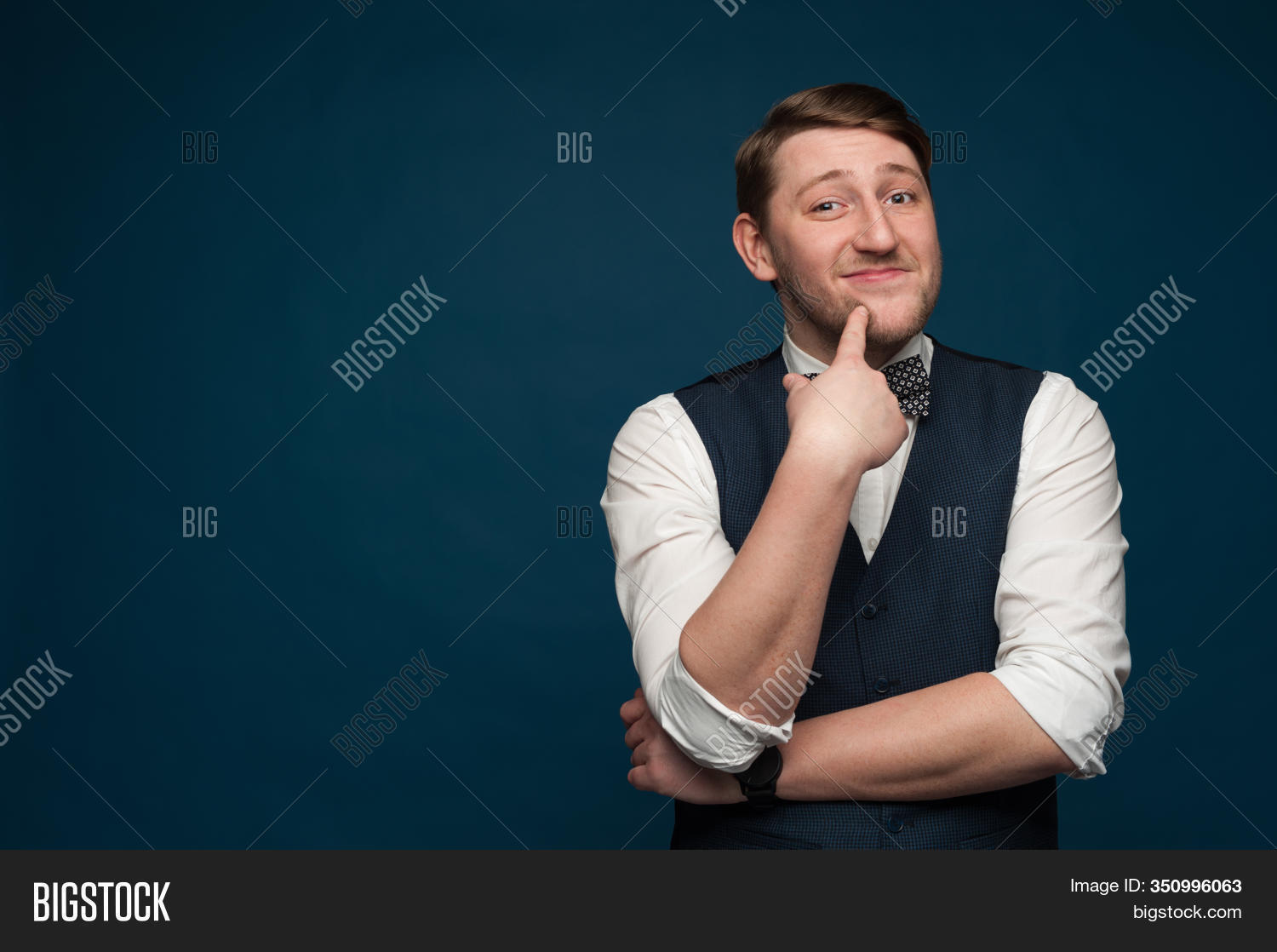 Funny Pensive Young Image & Photo (Free Trial) | Bigstock