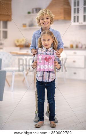 Cute Kids Standing Image & Photo (Free Trial) | Bigstock