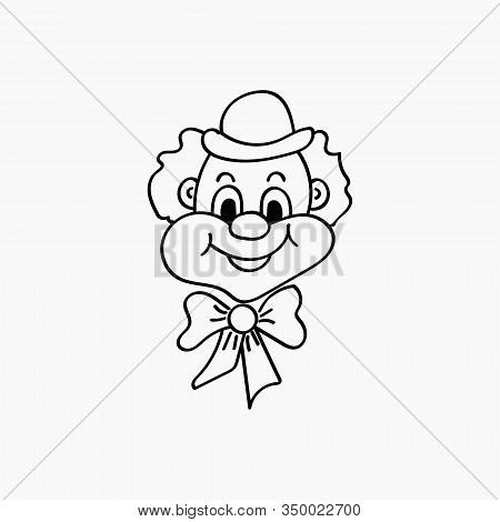 Hand Drawn Clown. Vector & Photo (Free Trial) | Bigstock