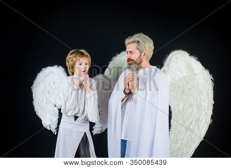 Happy Father Angel Image & Photo (Free Trial) | Bigstock