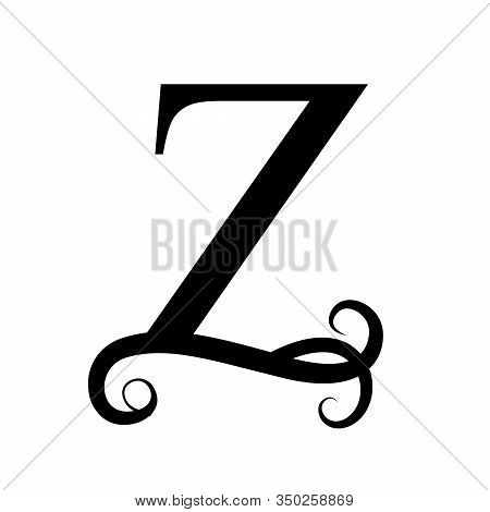 Black Letter Z. Vector & Photo (Free Trial) | Bigstock