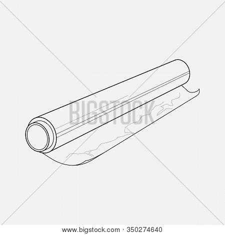 Tin Foil Icon Line Image & Photo (Free Trial) | Bigstock