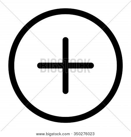 Black Plus Sign Icons Vector & Photo (Free Trial) | Bigstock