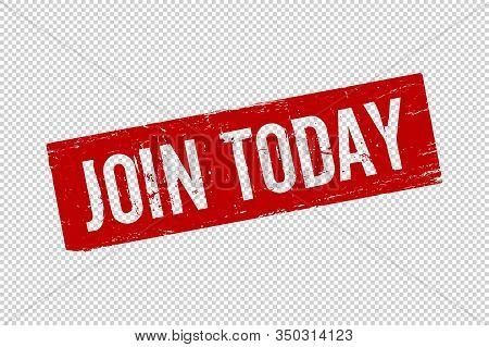 Join Today Red Square Vector & Photo (Free Trial) | Bigstock