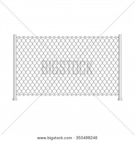 Chain Link Fence. Vector & Photo (Free Trial) | Bigstock
