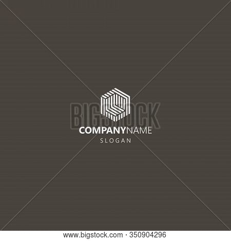 White Logo On Black Vector & Photo (Free Trial) | Bigstock
