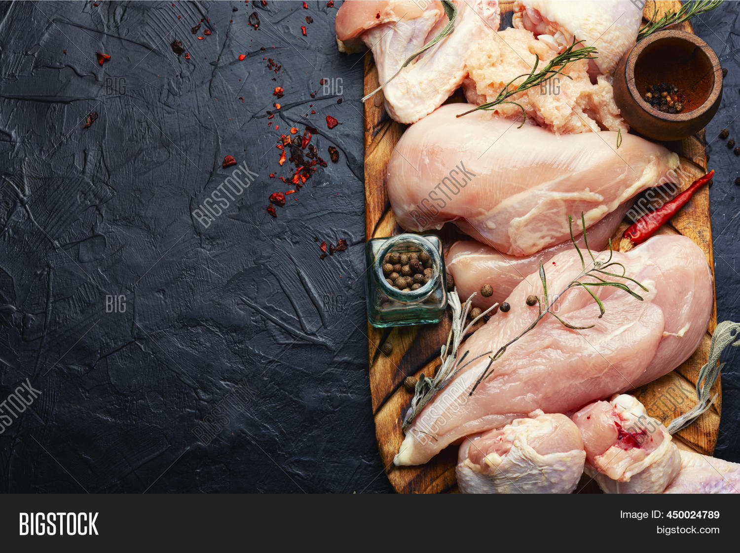 Raw, Fresh Chicken Image & Photo (Free Trial) | Bigstock