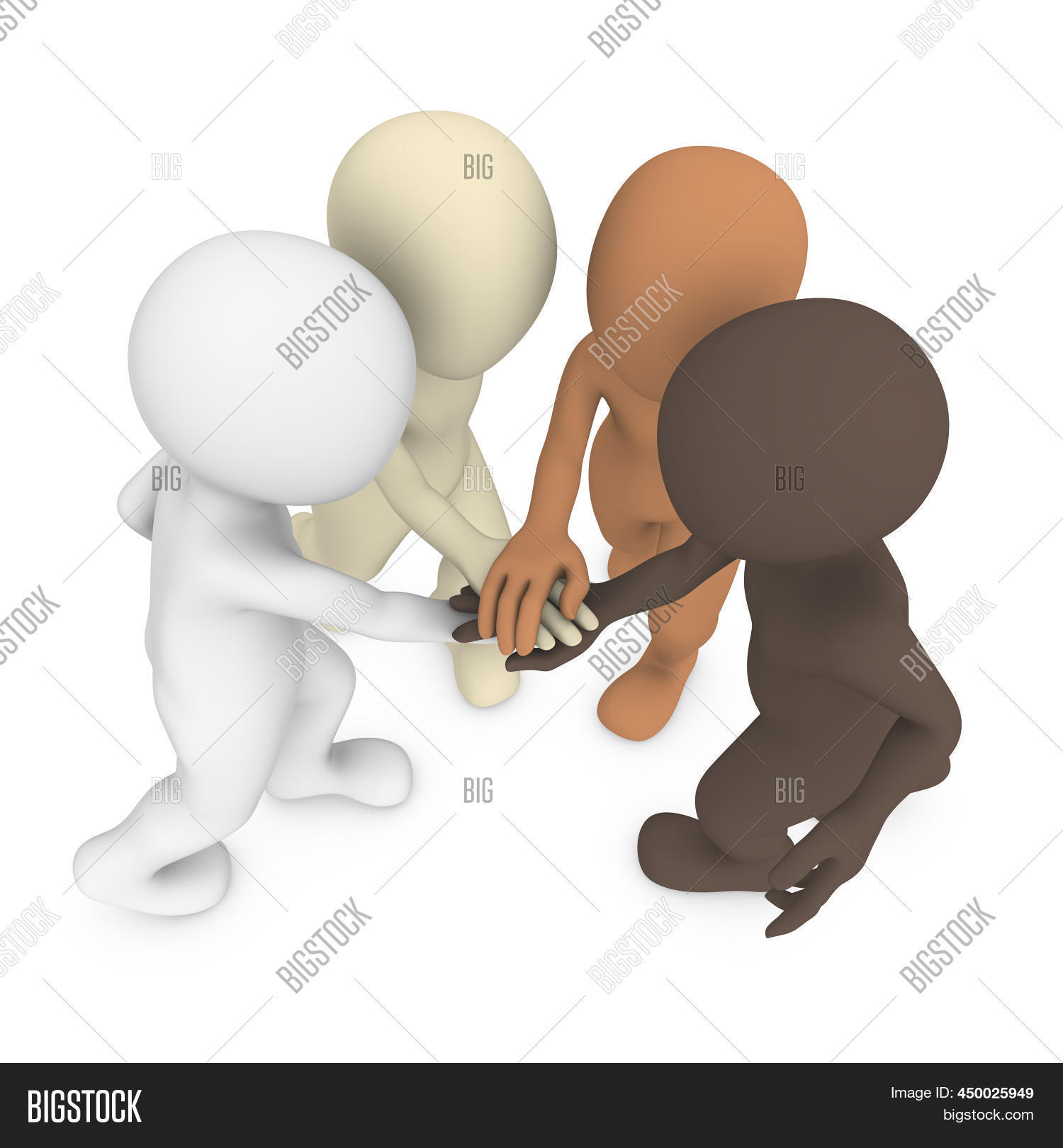 3d White People Image & Photo (Free Trial) | Bigstock