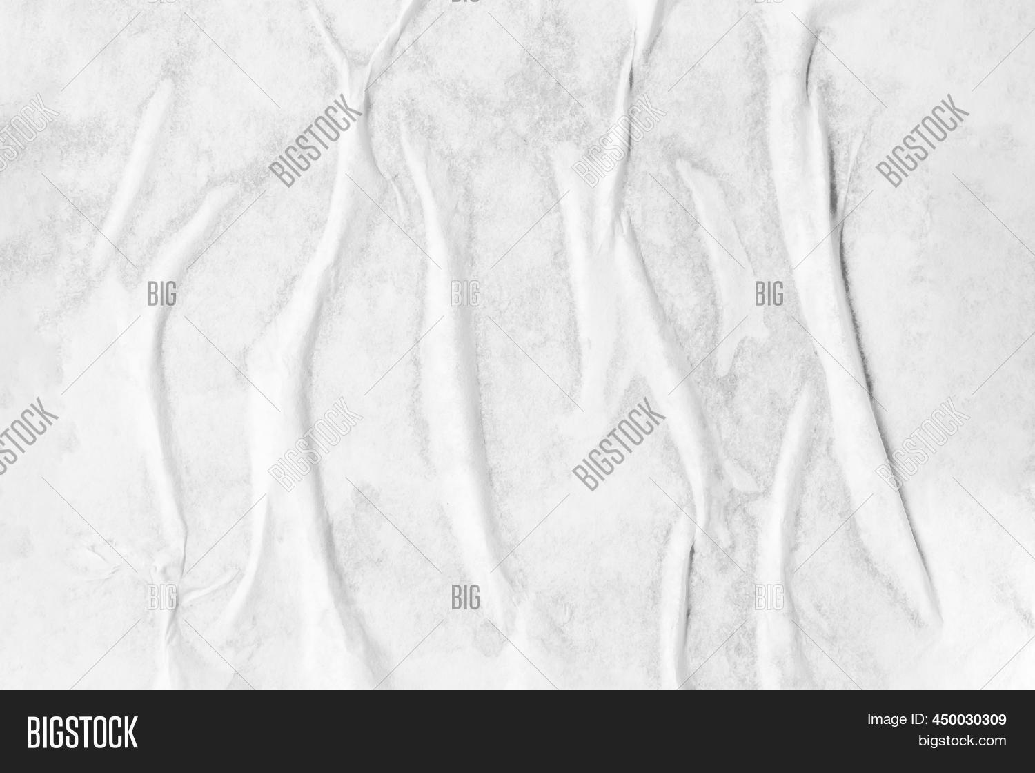 White Crumpled Creased Image & Photo (Free Trial) | Bigstock