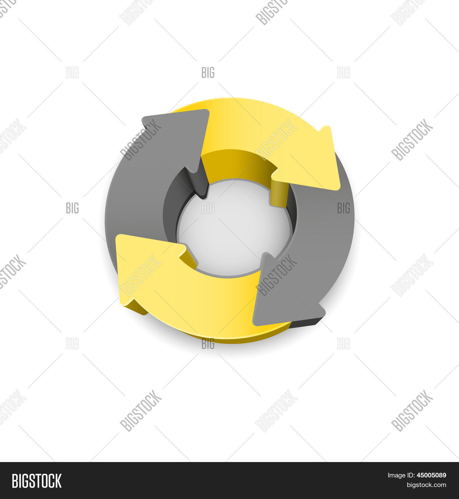 Blank Cycle Diagram Vector & Photo (Free Trial) | Bigstock