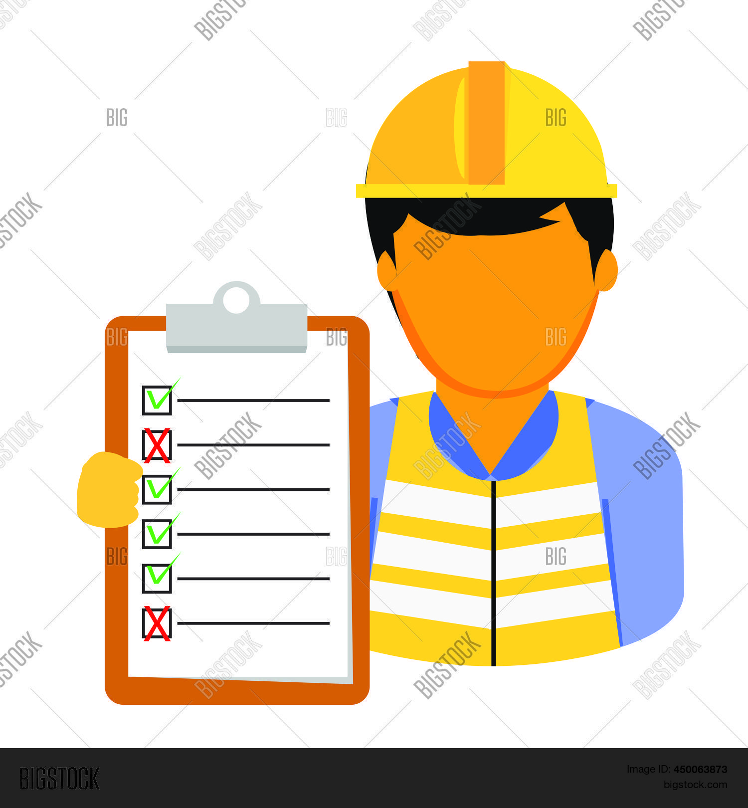 Vector Engineer Man Vector & Photo (Free Trial) | Bigstock