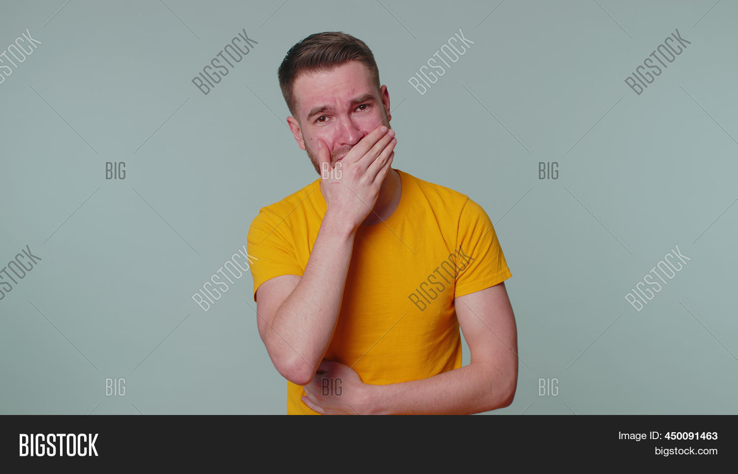 Imagen y foto Tired Handsome Man (prueba gratis) | Bigstock