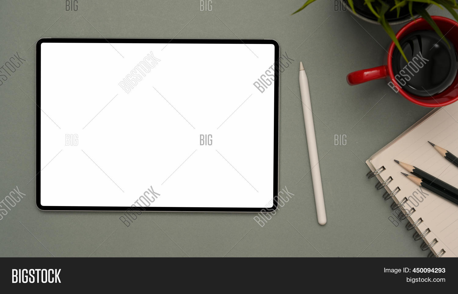 Digital Tablet Empty Image & Photo (Free Trial) | Bigstock