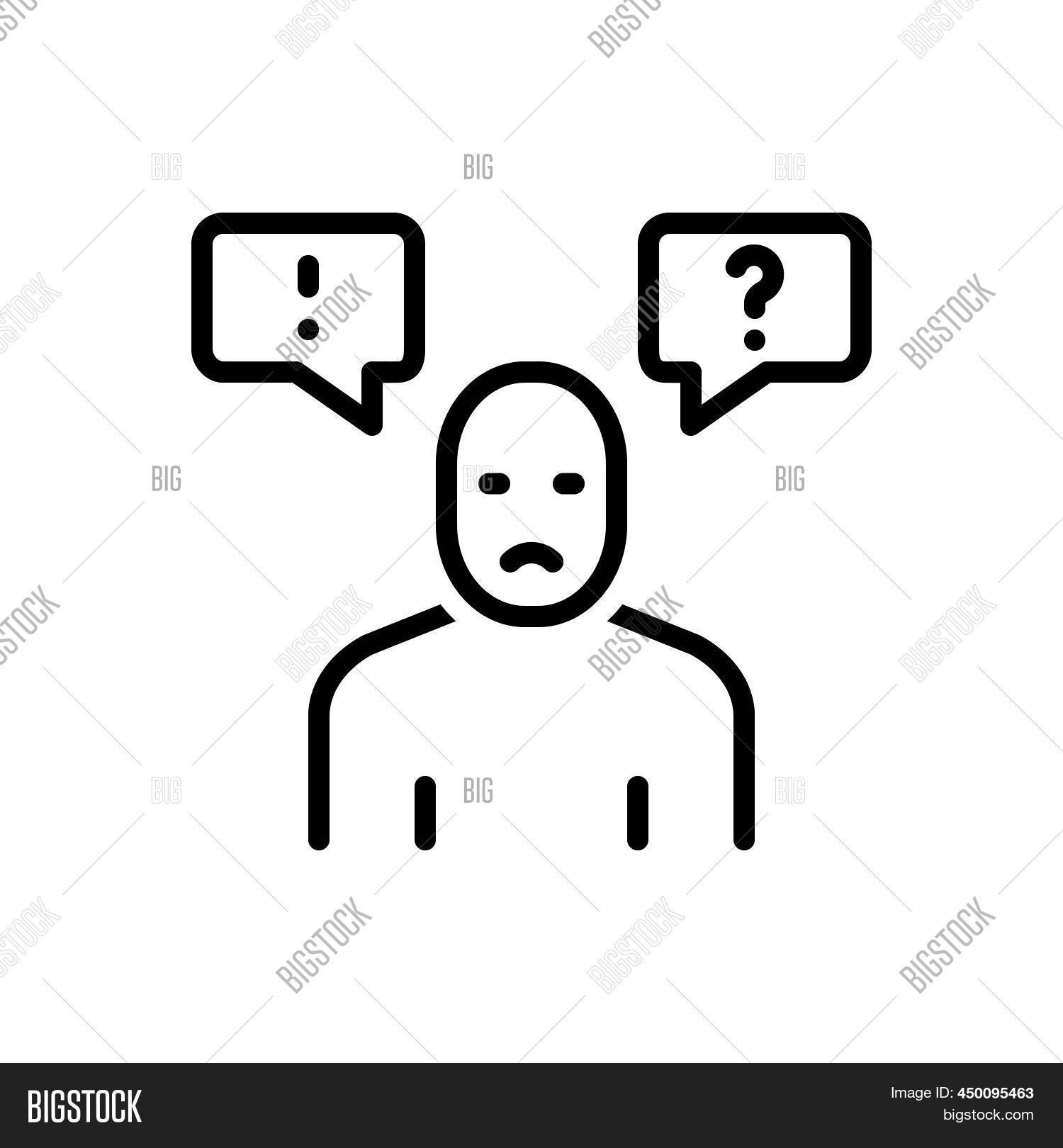 Black Line Icon Image & Photo (Free Trial) | Bigstock