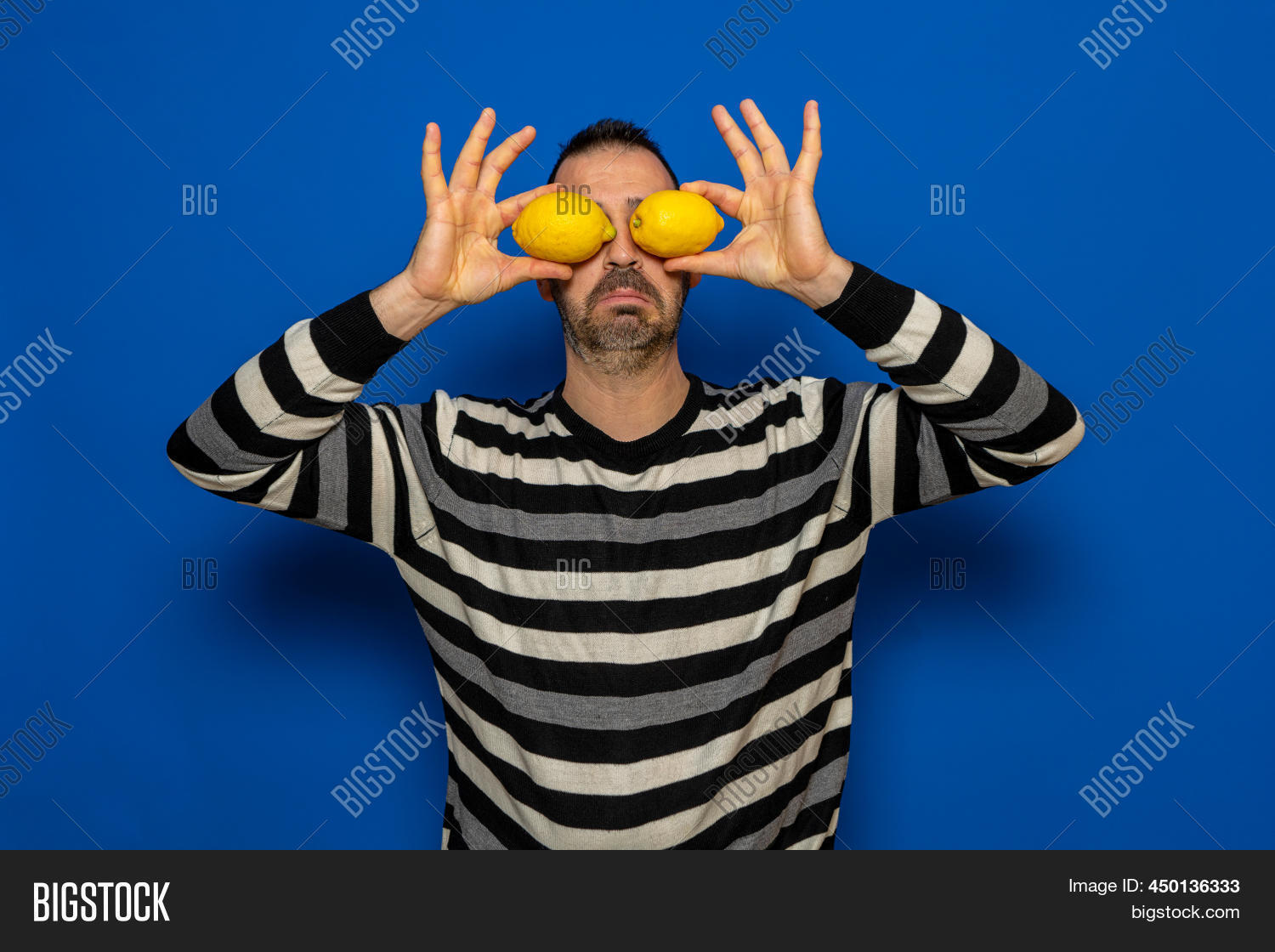 Comedian Depicts Eyes Image & Photo (Free Trial) | Bigstock