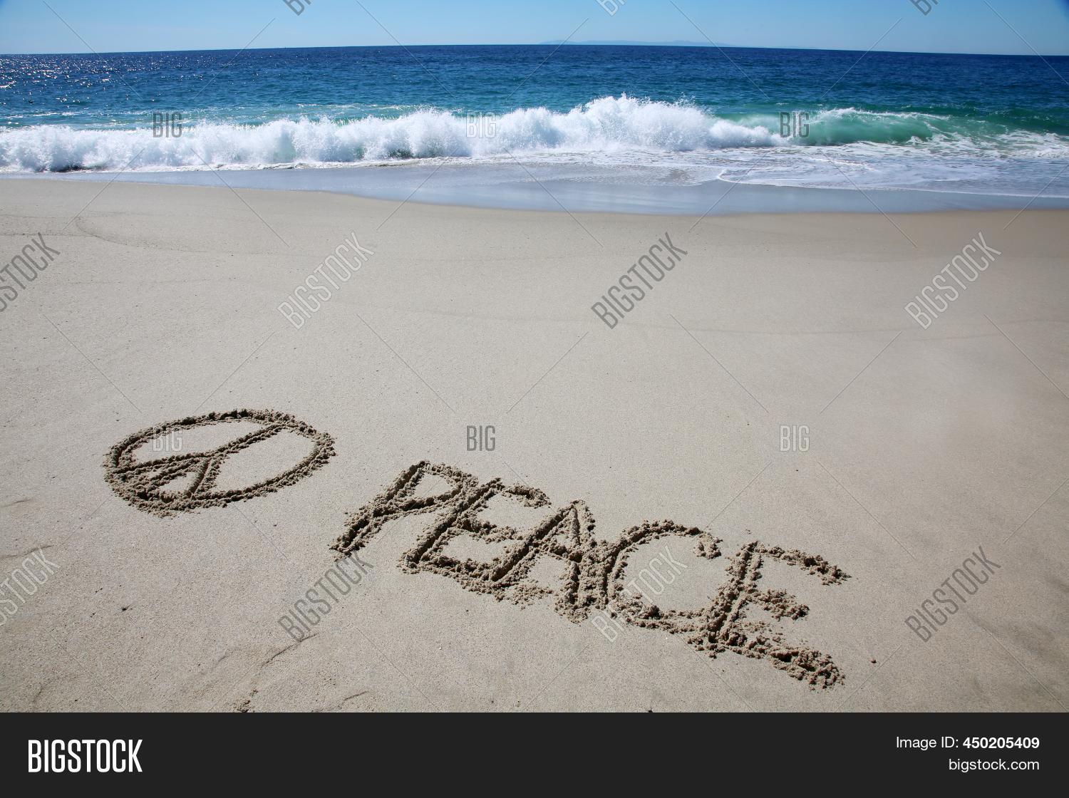 Words Written Sand. Image & Photo (Free Trial) | Bigstock