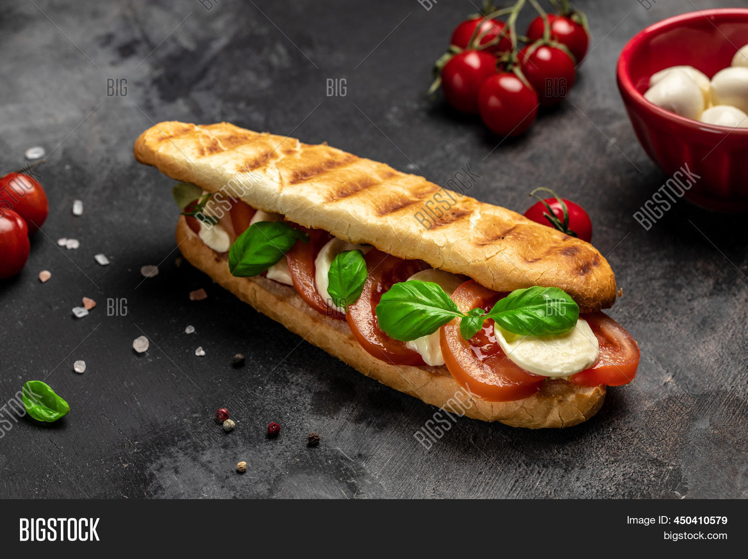 Pressed Toasted Panini Image & Photo (Free Trial) | Bigstock