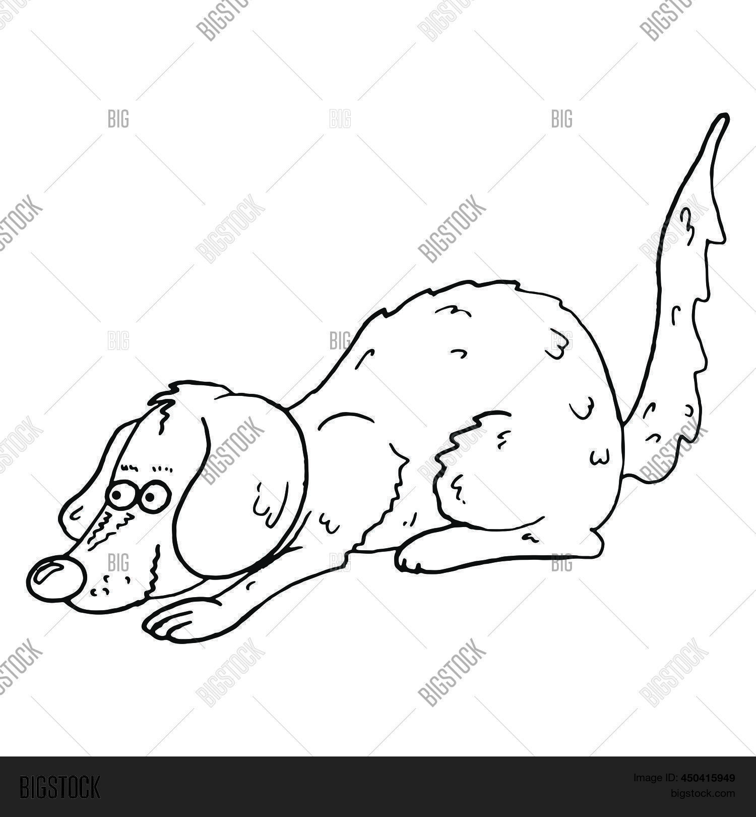 Puppy Funny Sketch. Vector & Photo (Free Trial) | Bigstock