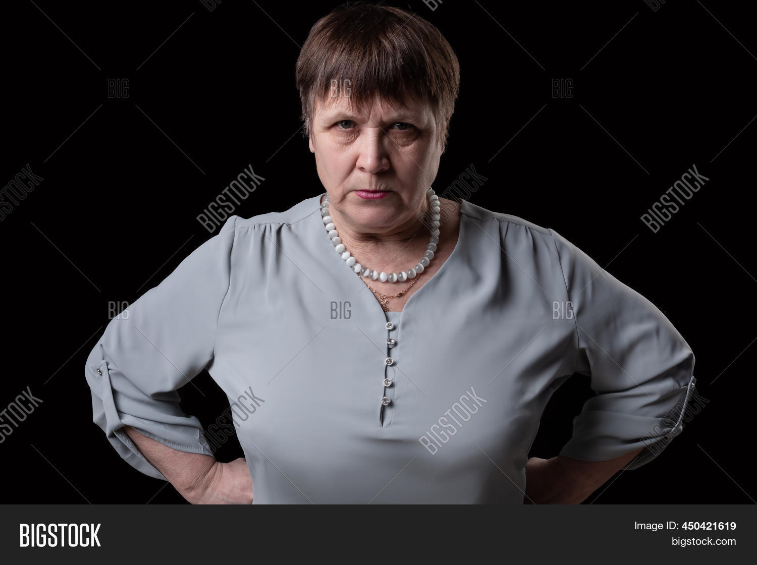 Serious Angry Elderly Image & Photo (Free Trial) | Bigstock