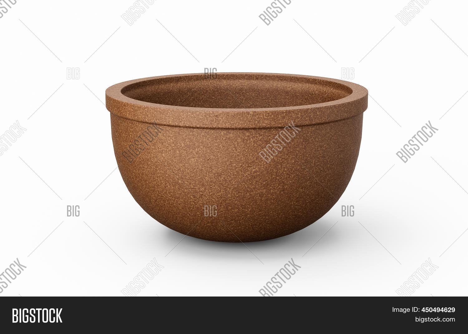 Clay Pot On Isolated Image & Photo (Free Trial) | Bigstock