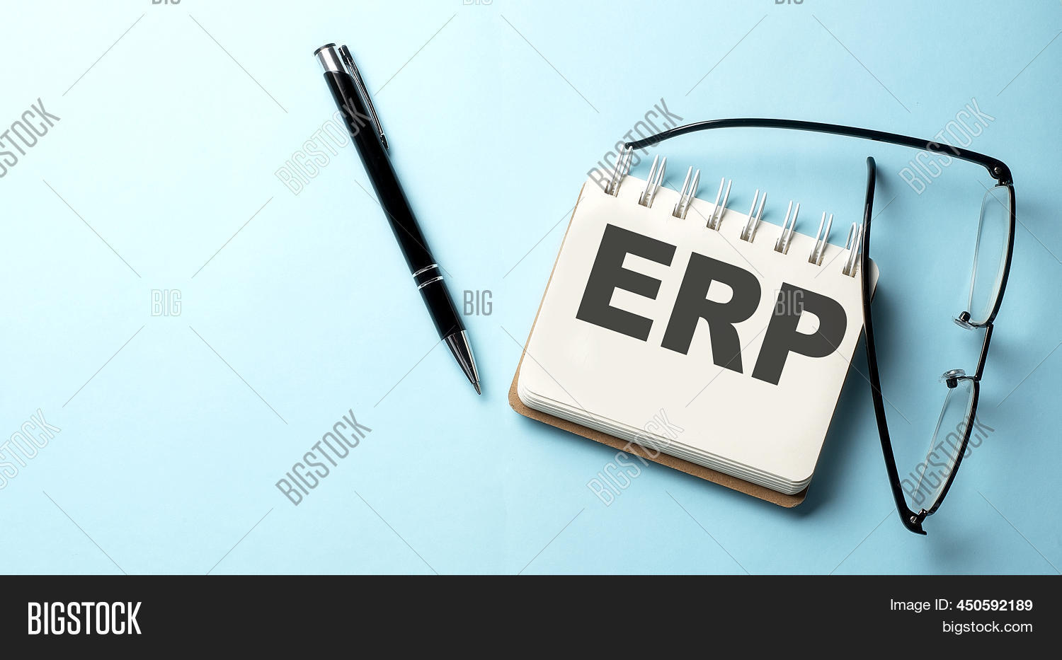 Erp Text Written On Image & Photo (Free Trial) | Bigstock
