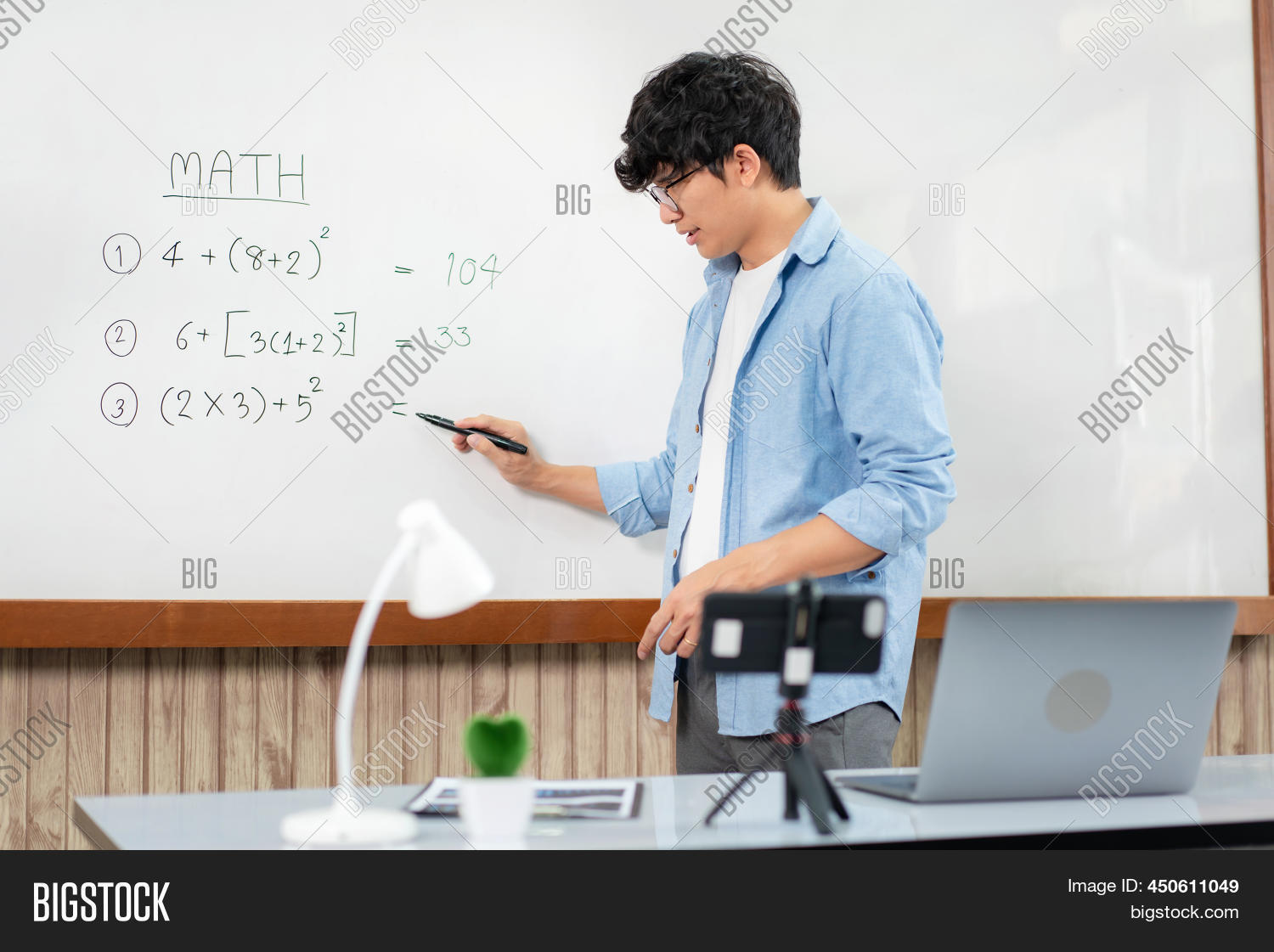 Male Tutor Standing Image & Photo (Free Trial) | Bigstock