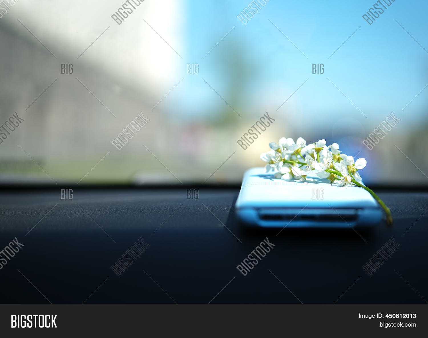 Light Blue Cell Phone Image & Photo (Free Trial) | Bigstock