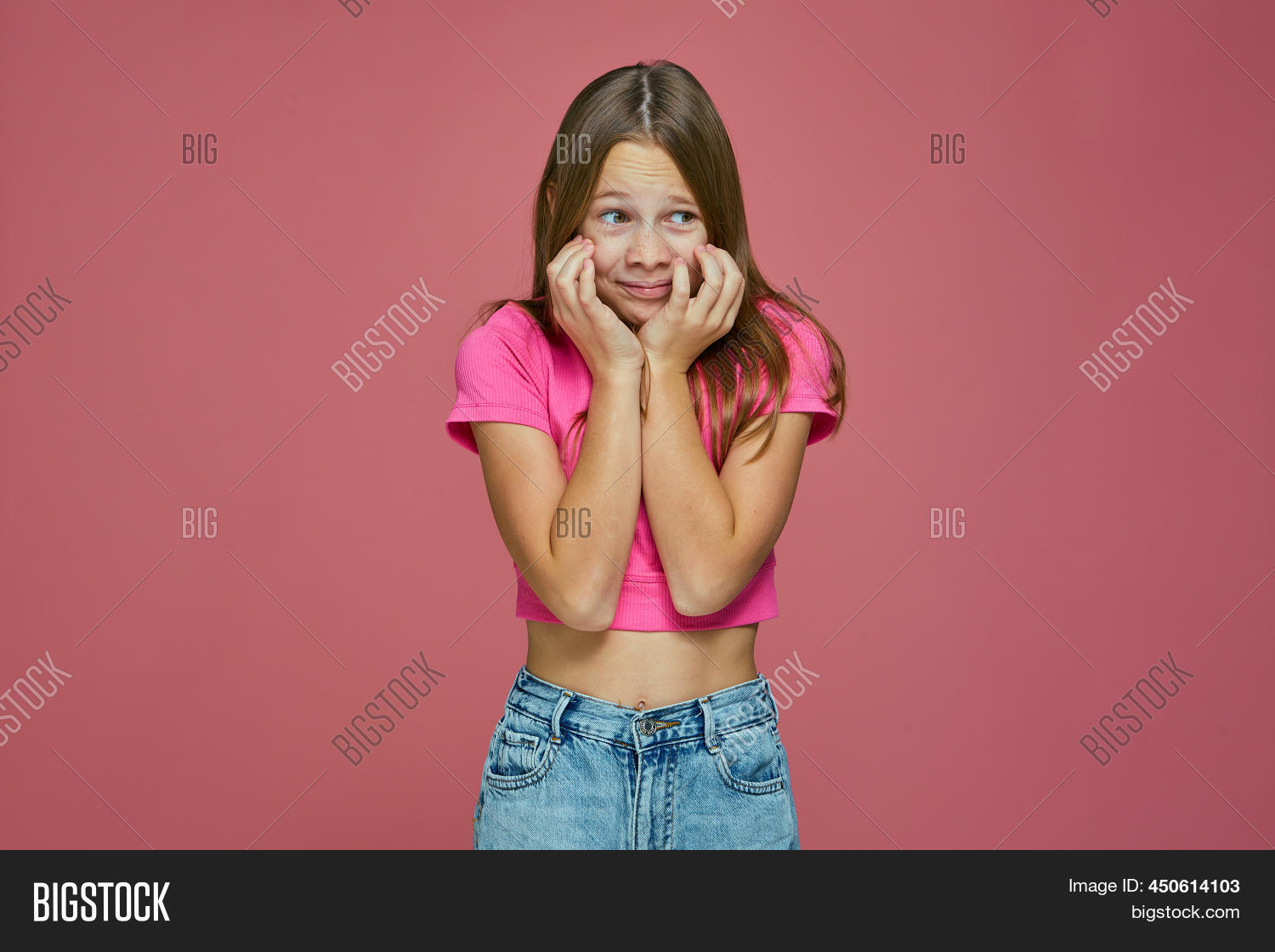 Scared Child Girl Image & Photo (Free Trial) | Bigstock