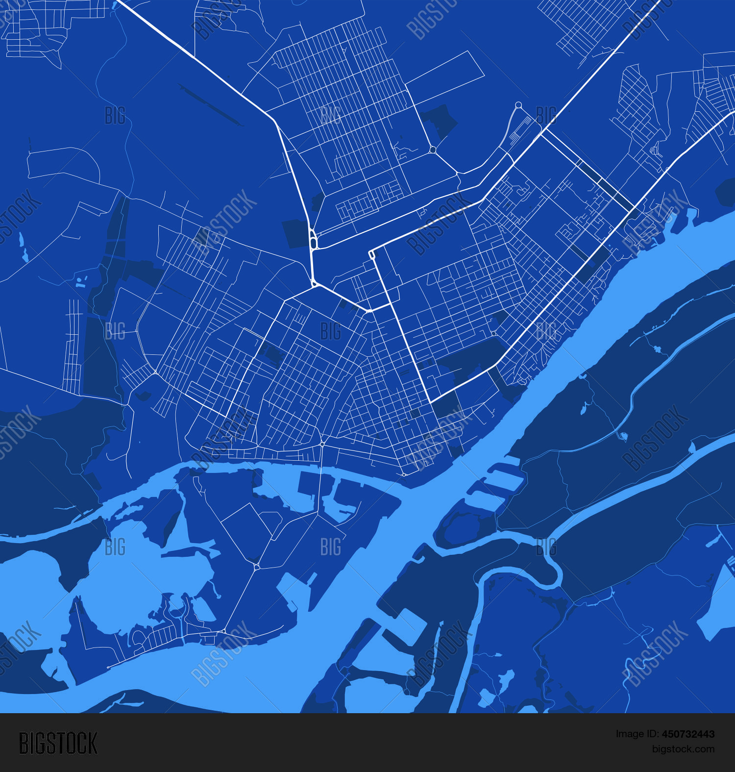 Detailed Vector Map Vector & Photo (Free Trial) | Bigstock