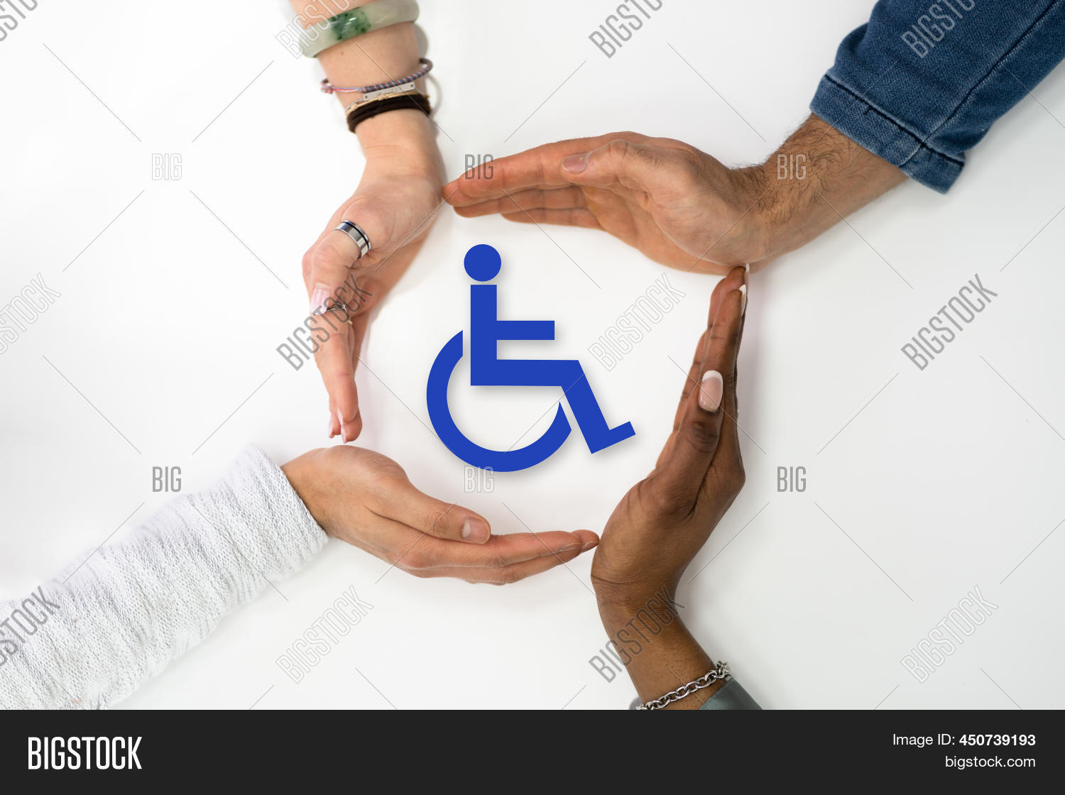Disabled Icon. Worker Image & Photo (Free Trial) | Bigstock