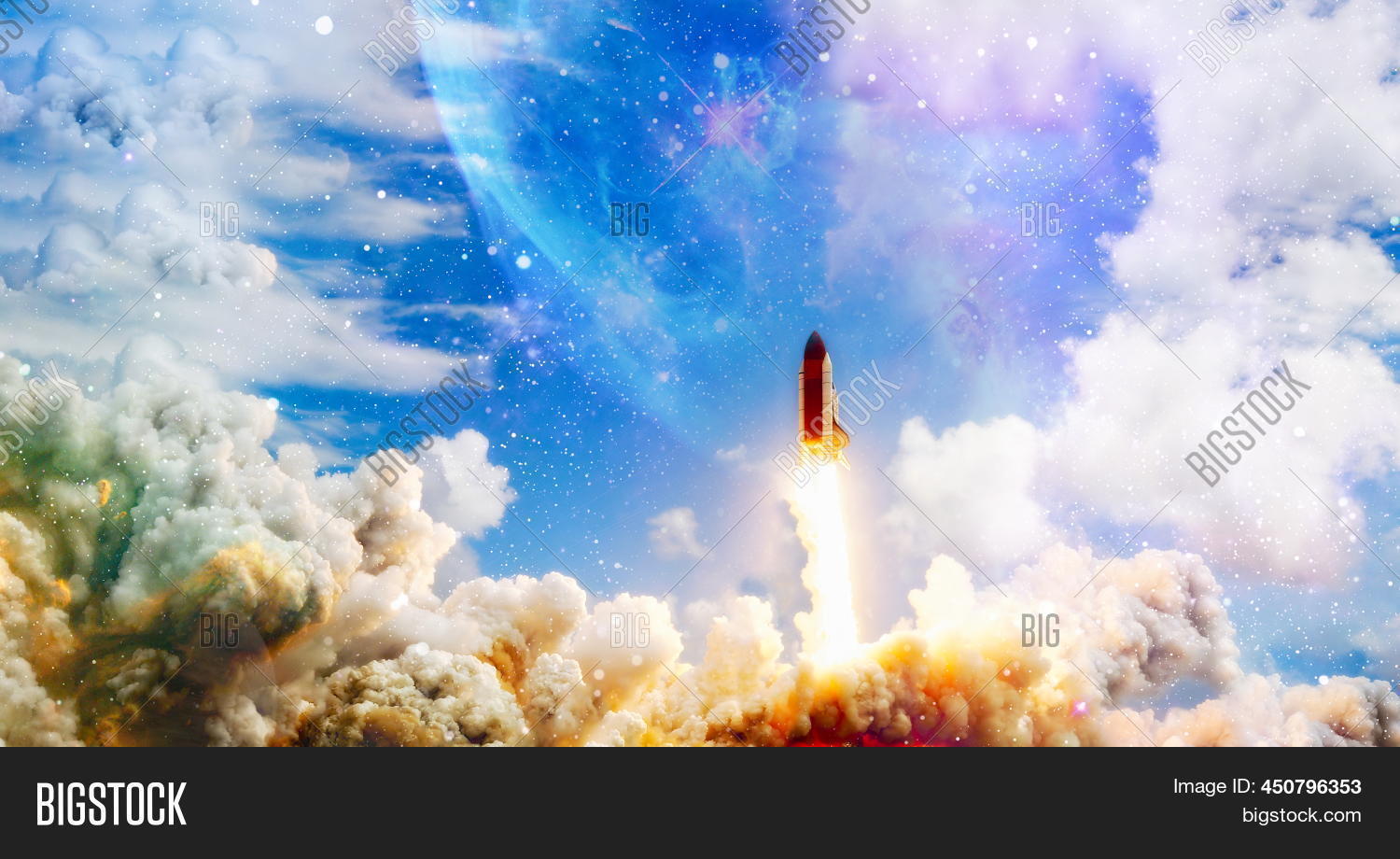 Spaceship Flight. Image & Photo (Free Trial) | Bigstock
