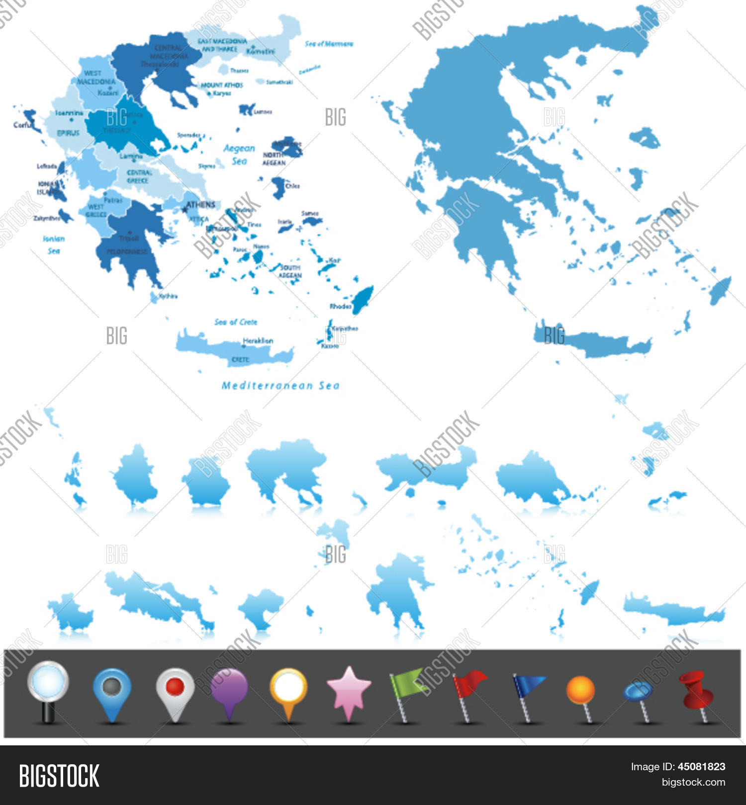 Greece -highly Vector & Photo (Free Trial) | Bigstock
