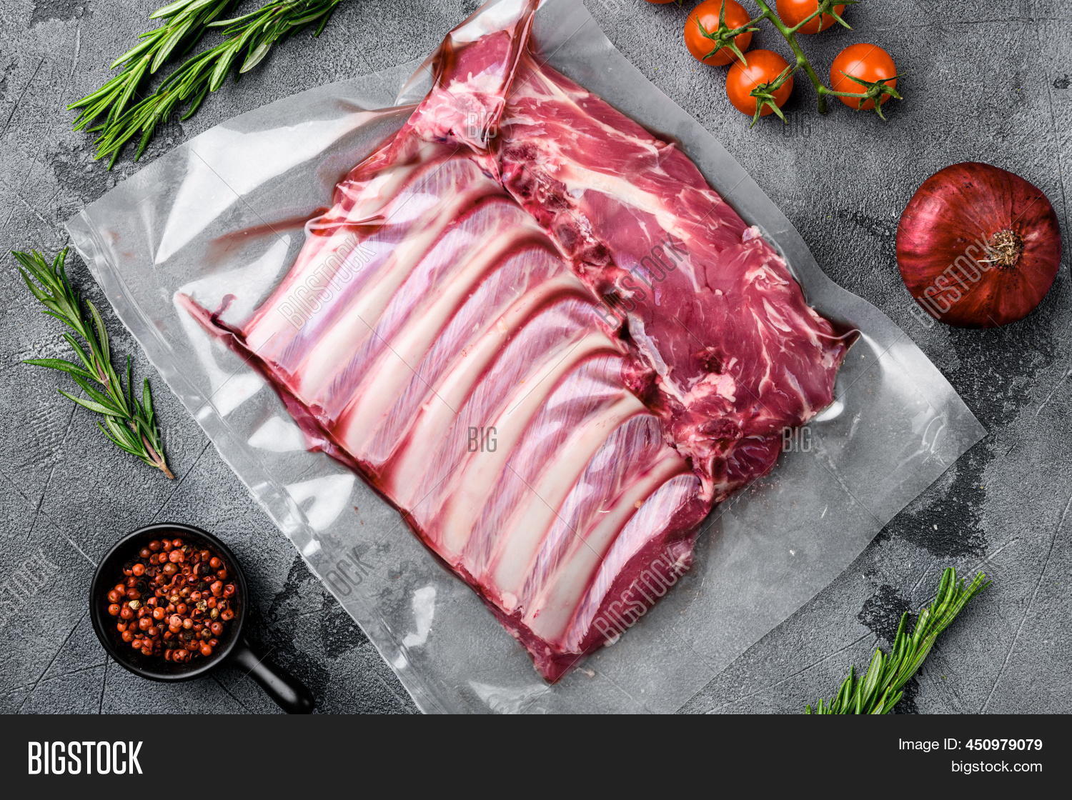 Raw Frenched Rack Lamb Image & Photo (Free Trial) | Bigstock