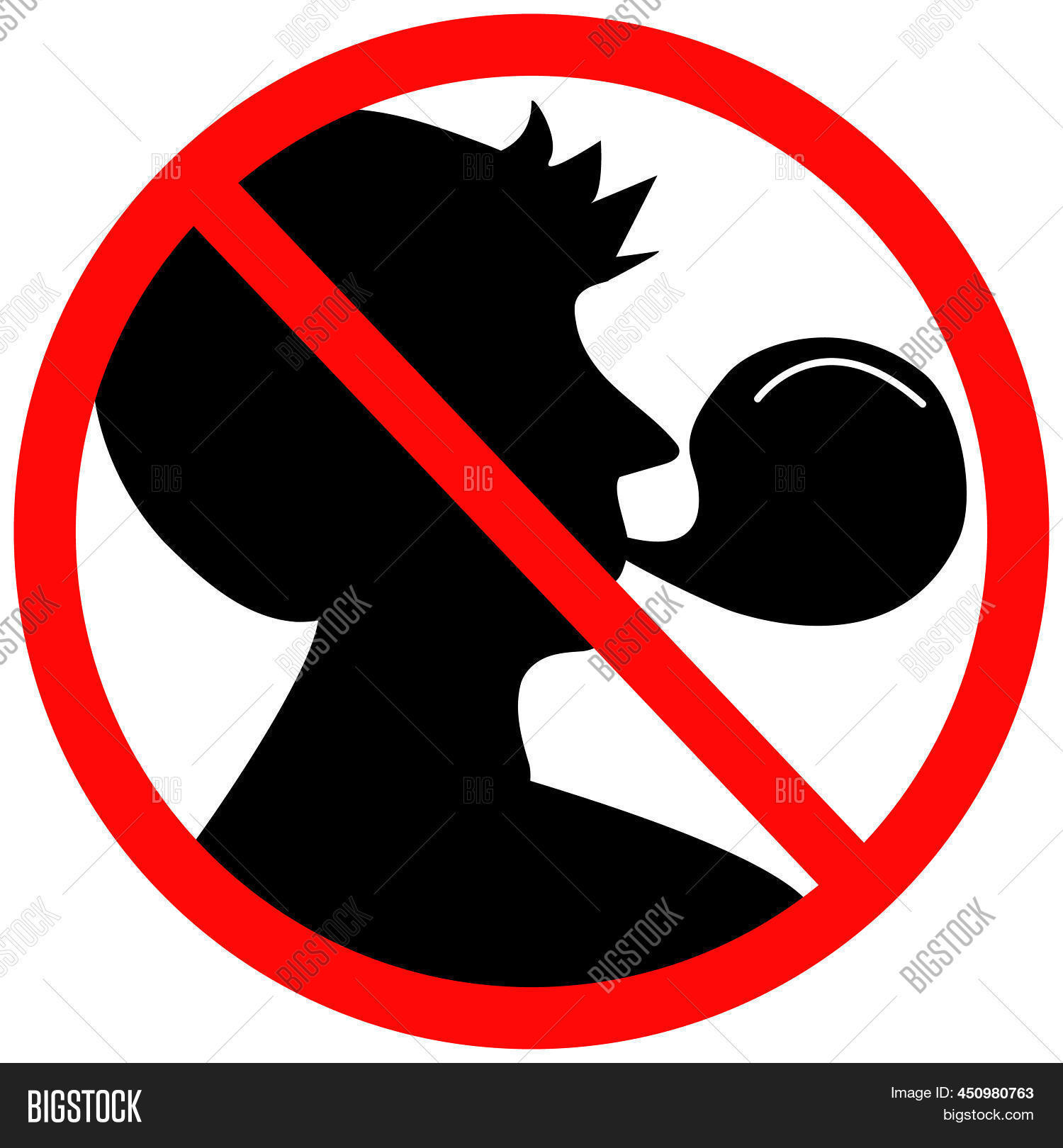 No Chewing Gum Image & Photo (Free Trial) | Bigstock