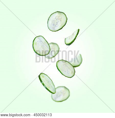 Cucumbers Flying Air. Image & Photo (Free Trial) | Bigstock
