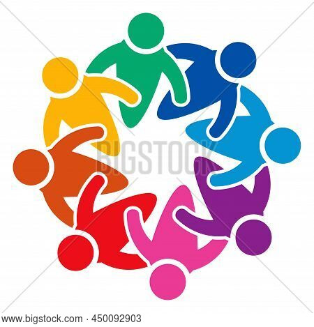 Group Eight People Vector & Photo (Free Trial) | Bigstock