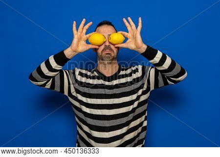 Comedian Depicts Eyes Image & Photo (Free Trial) | Bigstock