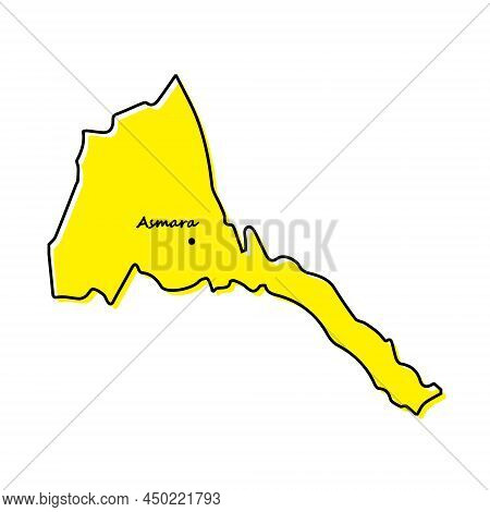 Simple Outline Map Vector & Photo (Free Trial) | Bigstock
