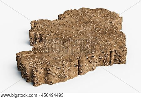 Ireland Map Soil Land Image & Photo (Free Trial) | Bigstock